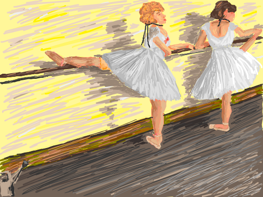 Dancers at the Bar (Edgar Degas)